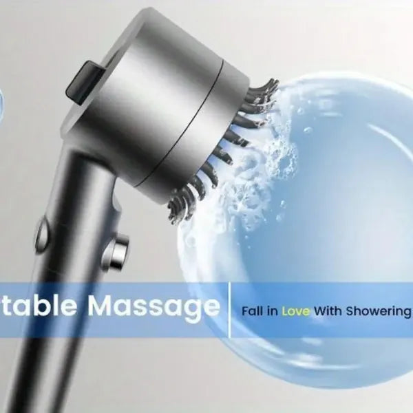 Advanced Filtration Shower System - Turbo Pressure Flow, 5-Layer Filte ...